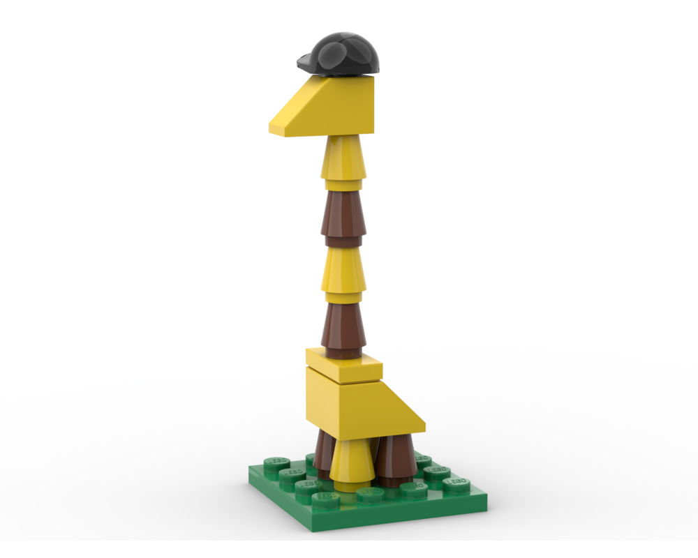 LEGO Set 50004-1-s8 Giraffe (2013 Games) | Rebrickable - Build with LEGO