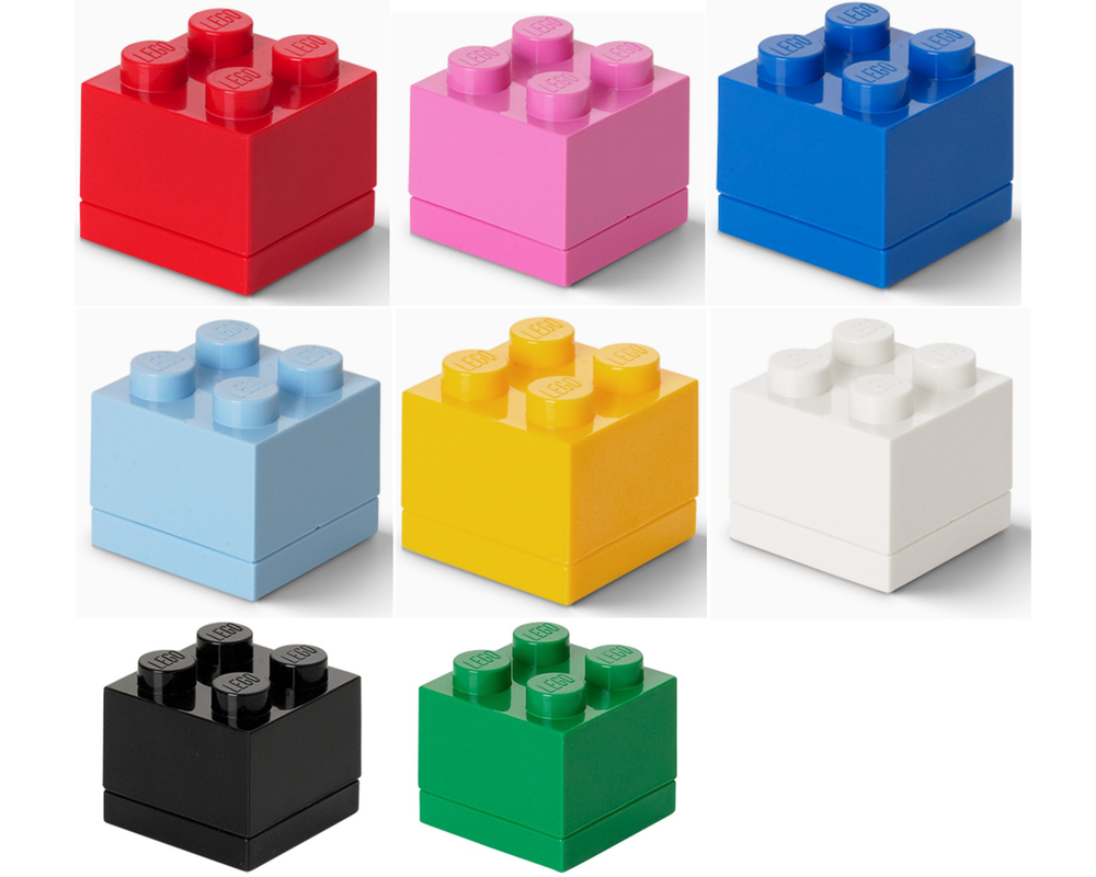 LEGO Set 5001380-1 Mini Box 4 (All Colors) (2012 Gear > Storage ...