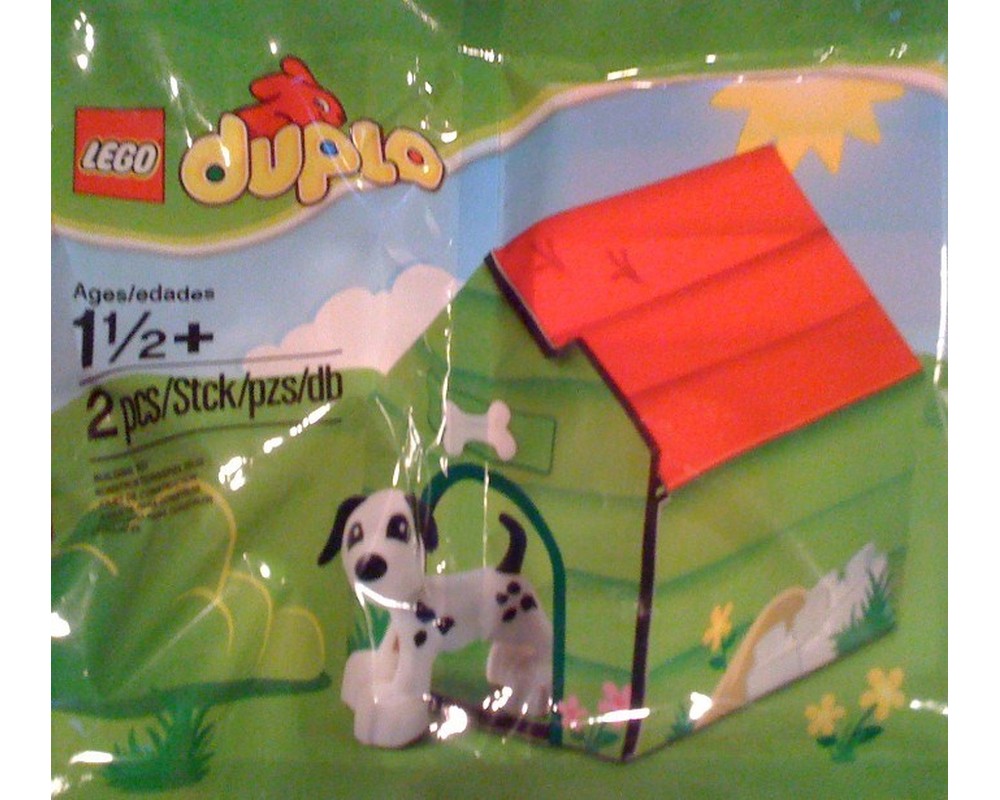 LEGO Set 5002121-1 Puppy and Kennel (2014 Duplo) | Rebrickable - Build ...