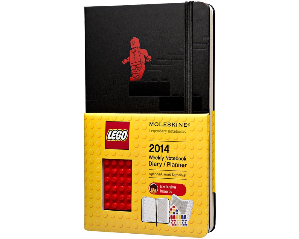 LEGO Set 5002676-1 2014 Weekly Notebook Diary / Planner (Red) (2013 ...
