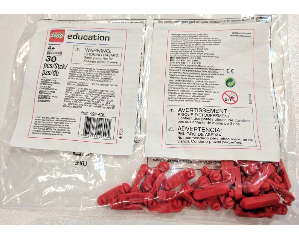 LEGO Set 5003246-1 Rubber Track Elements (2015 Educational and Dacta ...