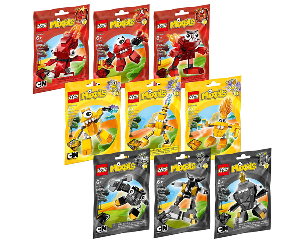 LEGO Set 5003799-1 Mixels Collection 1 (2014 Mixels) | Rebrickable ...