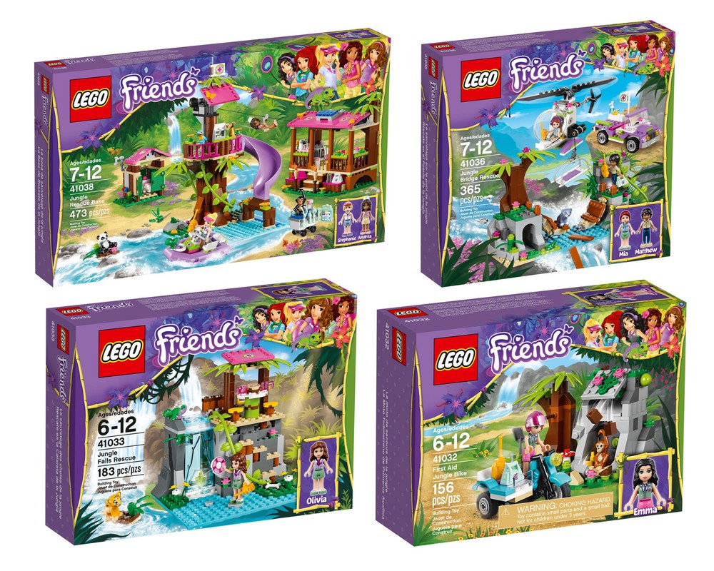 LEGO Set 5004242-1 Ultimate Jungle Collection (2014 Friends ...