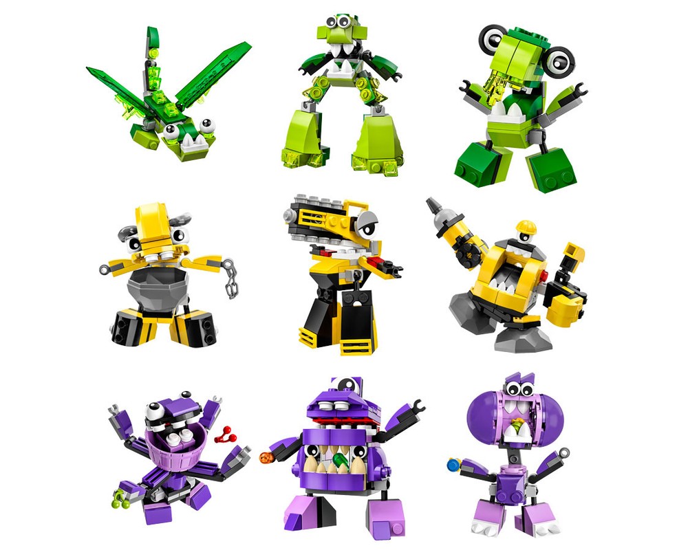 LEGO Set 5004867-1 Mixels Collection 6 (2015 Mixels) | Rebrickable ...