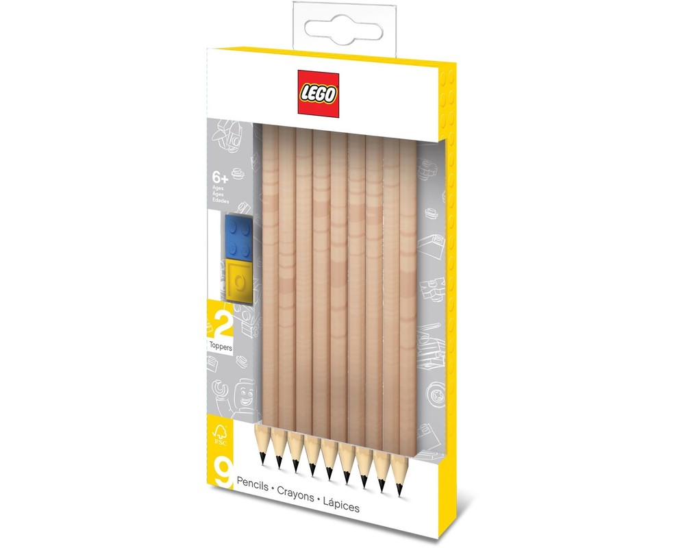 LEGO Set 5005111-1 9 Pencils (2016 Gear > Stationery and Office ...