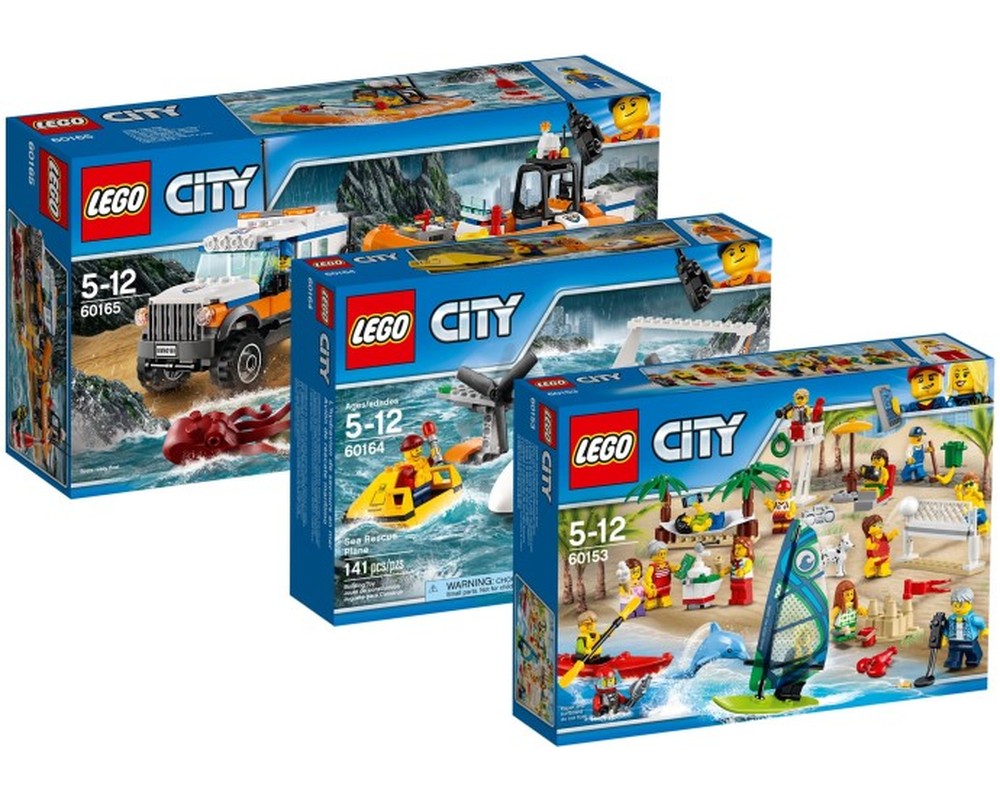LEGO Set 5005408-1 Summer Fun Kit (2017 City) | Rebrickable - Build ...