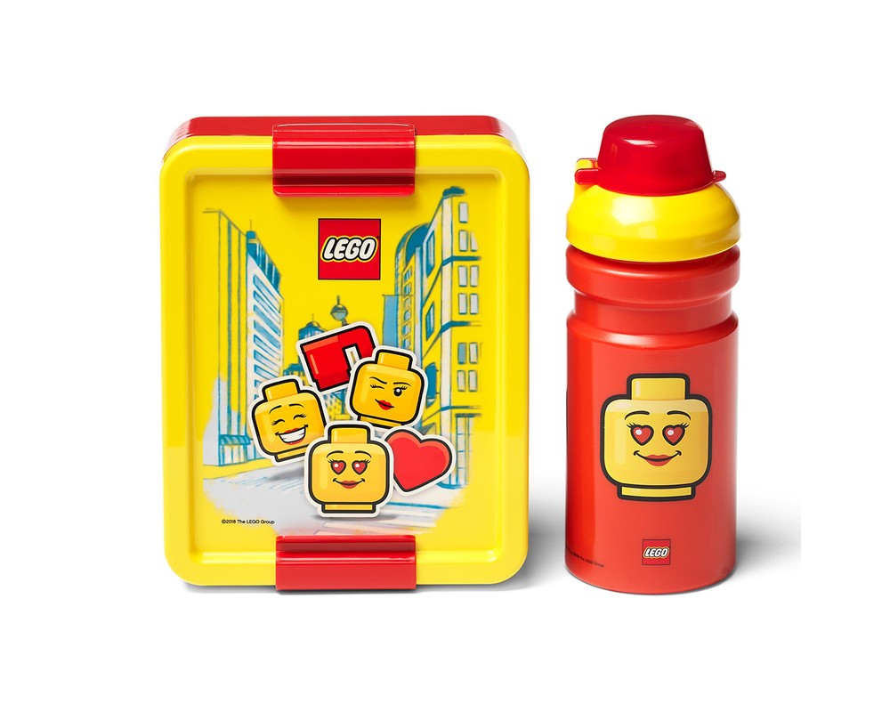 LEGO Set 5005770-1 Girl Emoticon Lunch Set (2019 Gear > Houseware ...