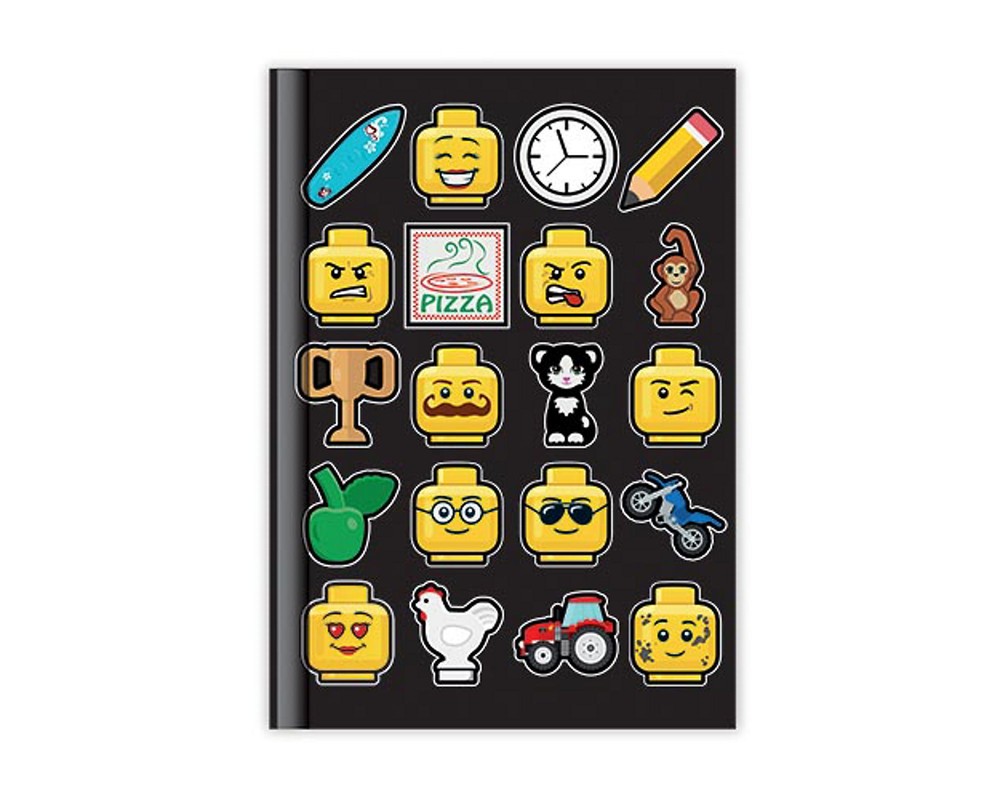 LEGO Set 5005900-1 Minifigure Notebook (2019 Gear > Stationery and ...