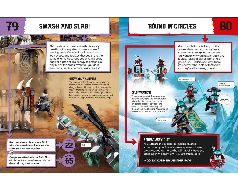 LEGO Set 5006256-1 Ninjago: Choose Your Ninja Mission (2020 Books > Story Books) | Rebrickable ...