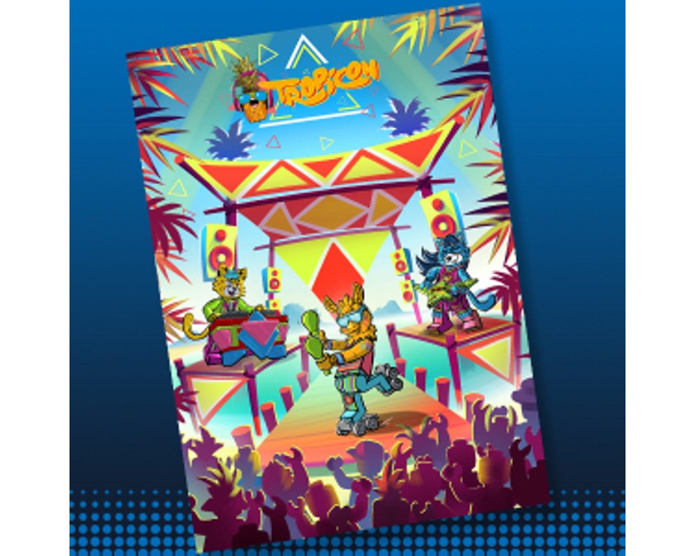 LEGO Set 5006788-1 TROPICON Concept Art (2021 Gear > Posters and Art ...