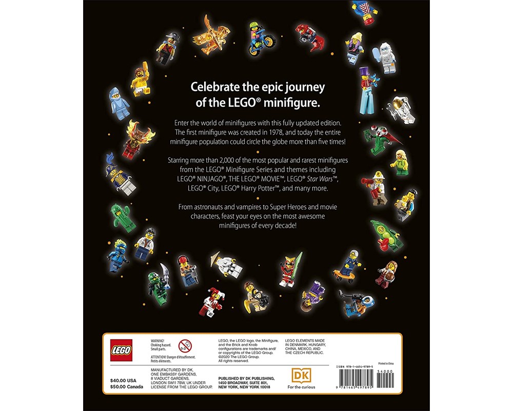 LEGO Set 5006811-1 LEGO Minifigure: A Visual History New Edition (2020 Books > Non-fiction Books ...