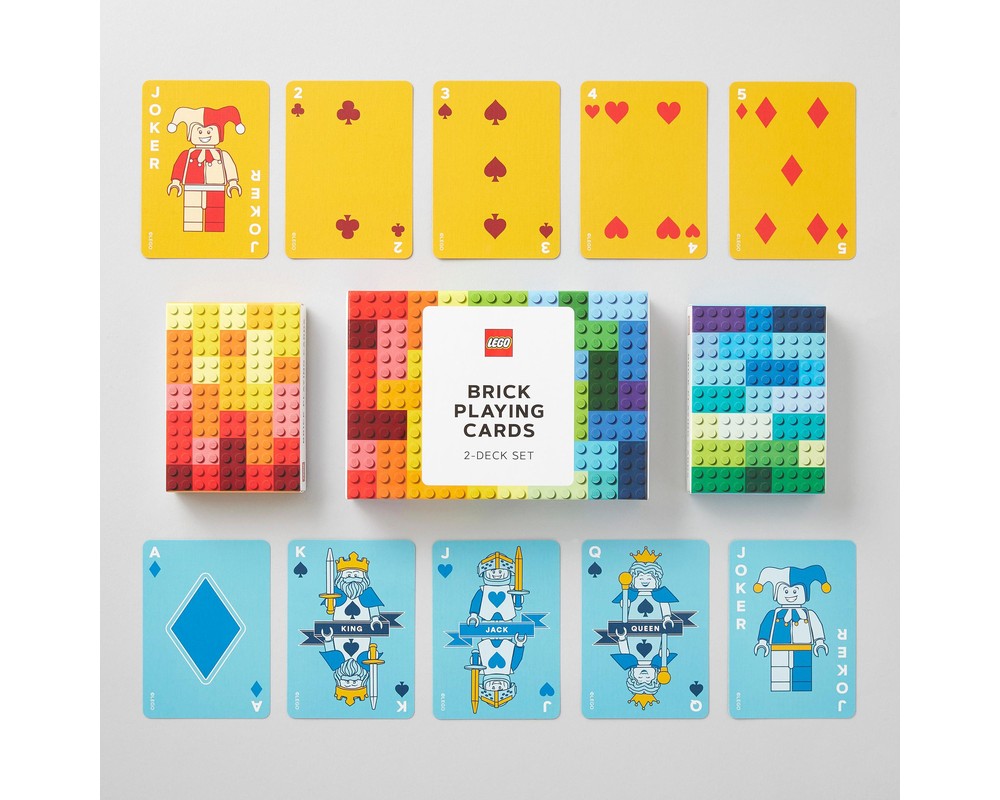 LEGO Set 5006906-1 Brick Playing Cards (2021 Gear > Tabletop Games and ...