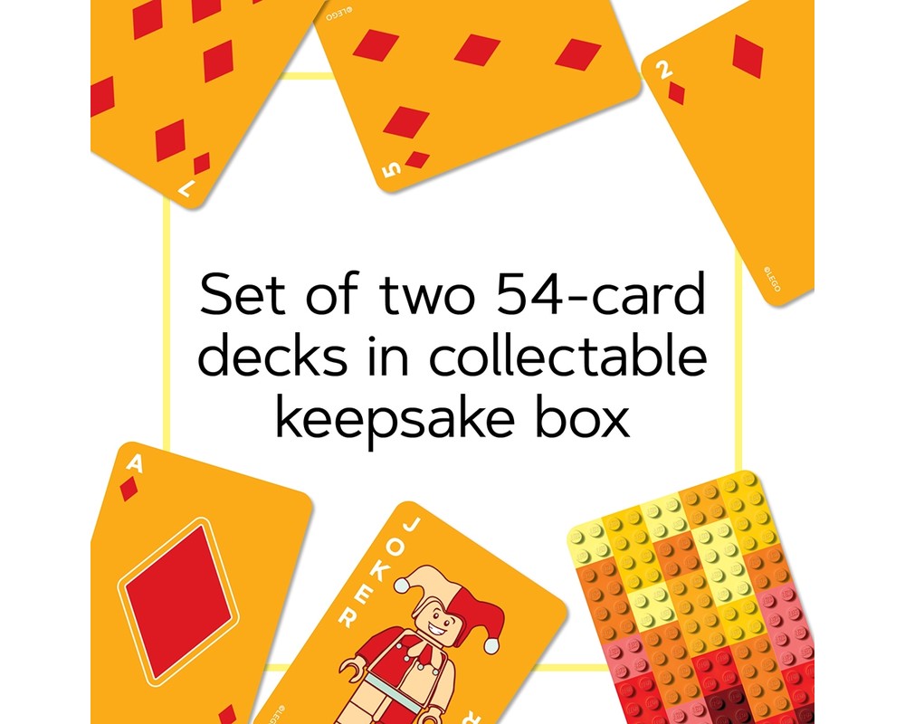 LEGO Set 5006906-1 Brick Playing Cards (2021 Gear > Tabletop Games and ...