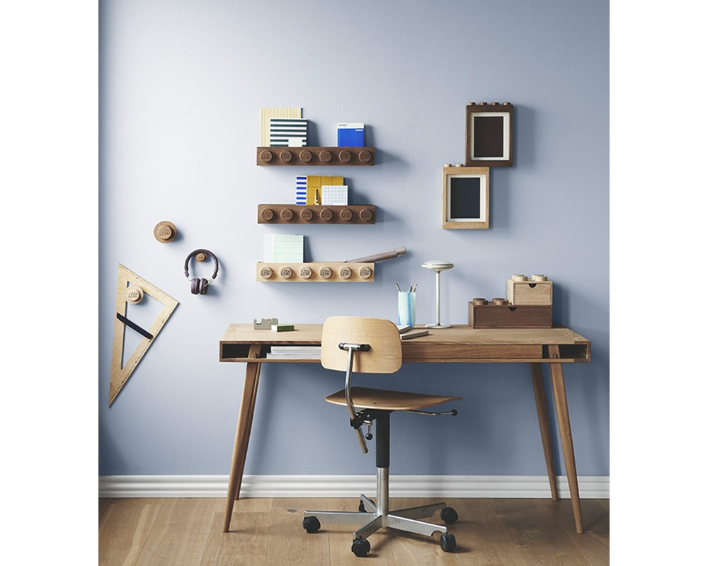 LEGO Set 5007111-1 Wooden Desk Drawer 2 x 4 (Light Oak) (2021 Gear ...