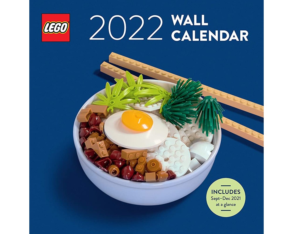 LEGO Set 5007180-1 2022 Wall Calendar (2021 Gear > Stationery and ...