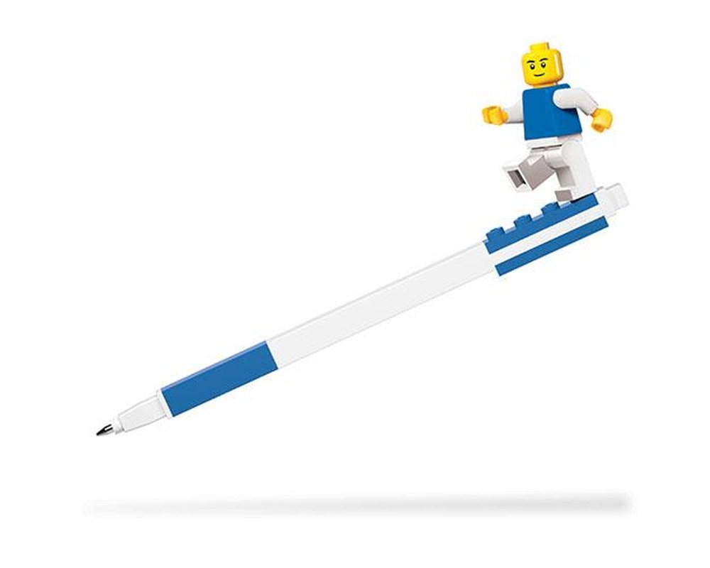 LEGO Set 5007201-1 Gel Pen with Minifigure (Blue) (2019 Gear ...