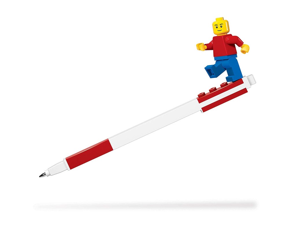 LEGO Set 5007209-1 Gel Pen with Minifigure (Red) (2019 Gear ...