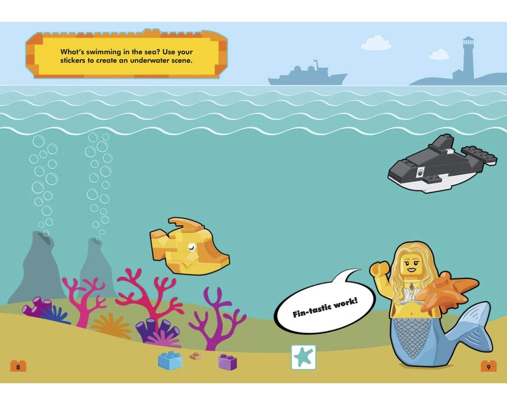 LEGO Set 5007393-1 1001 Stickers (2021 Books) | Rebrickable - Build ...