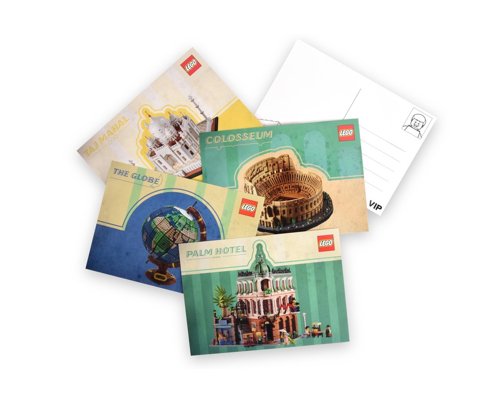 LEGO Set 5007521-1 Travel Postcard Set (2022 Gear > Stationery and ...