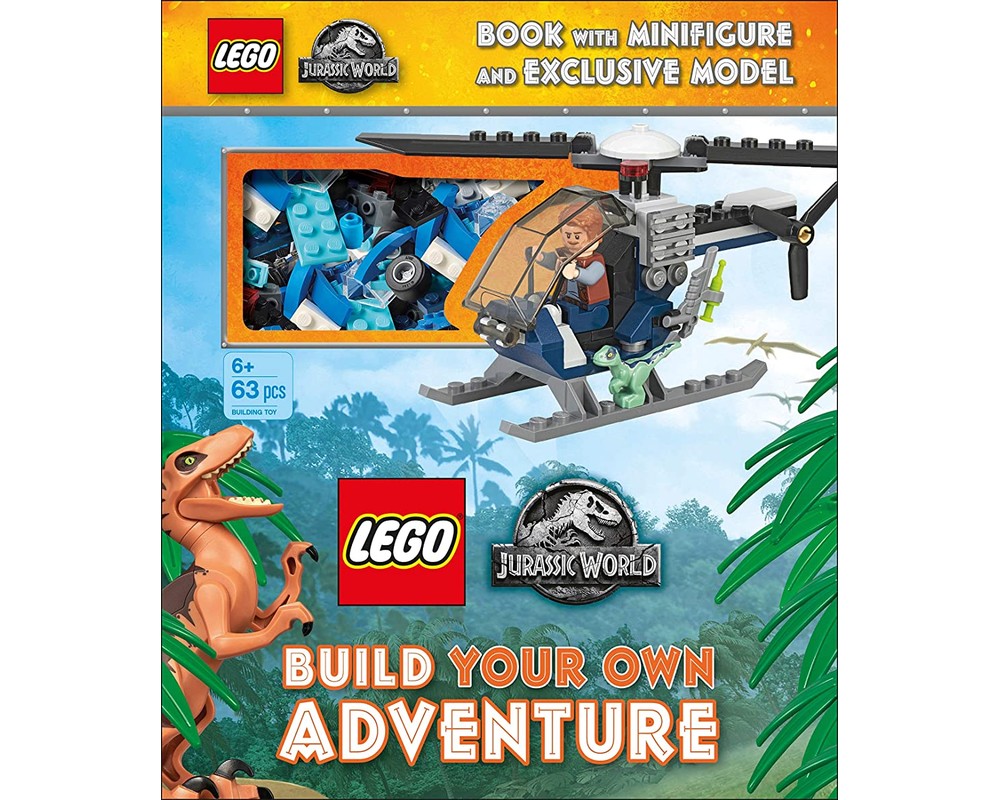 LEGO Set 5007614-1 Jurassic World: Build Your Own Adventure (2020 Books ...