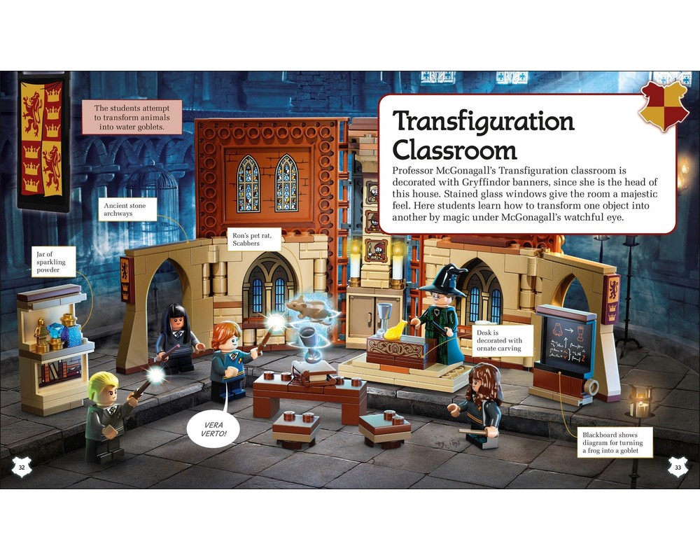 LEGO Set 5007615-1 Harry Potter: A Spellbinding Guide to Hogwarts ...