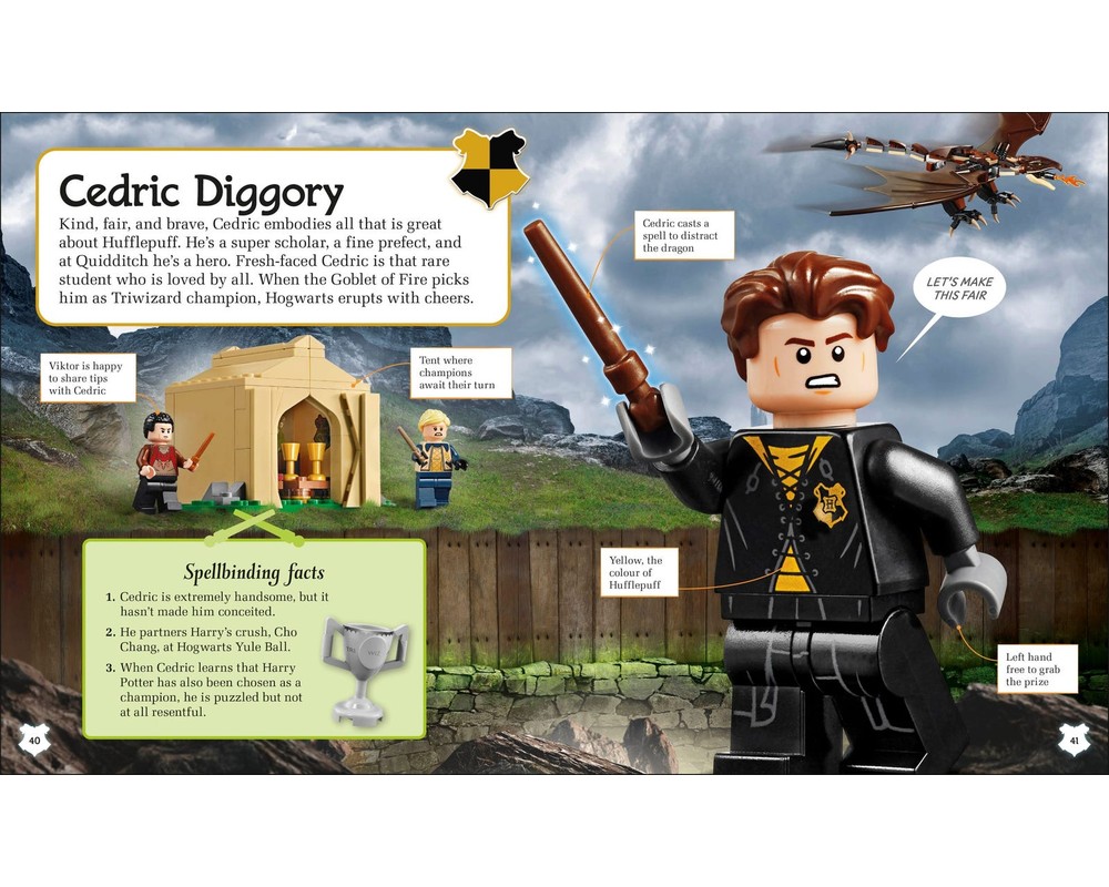 LEGO Set 5007615-1 Harry Potter: A Spellbinding Guide to Hogwarts ...