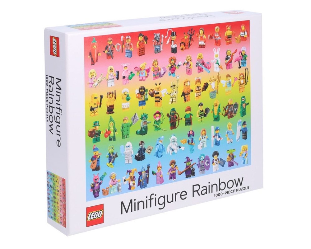 LEGO Set 5007643-1 Minifigure Rainbow Puzzle (2022 Gear > Tabletop ...