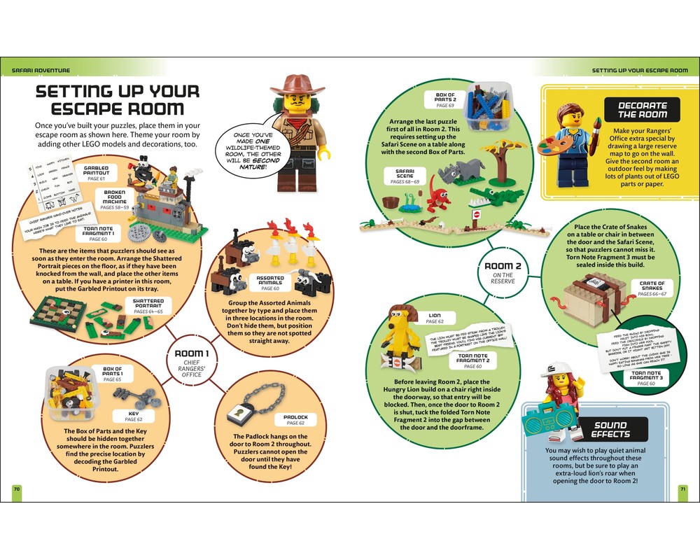 LEGO Set 5007766-1 Build Your Own LEGO Escape Room (2022 Books ...