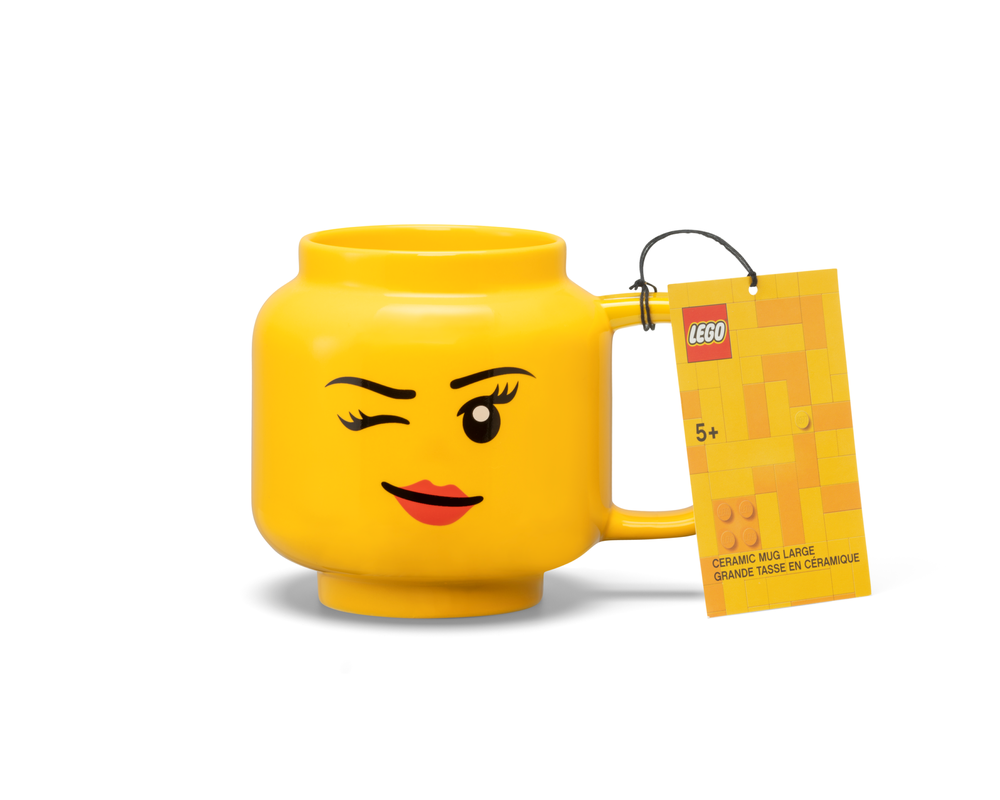 LEGO Set 5007876-1 Minifigure Ceramic Mug (Girl Winking 530ml) (2023 ...