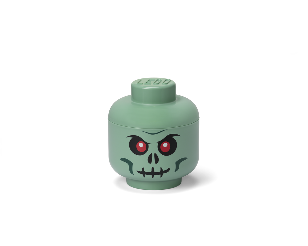 LEGO Set 5007888-1 Storage Head S (Sand Green Skeleton) (2022 Gear ...