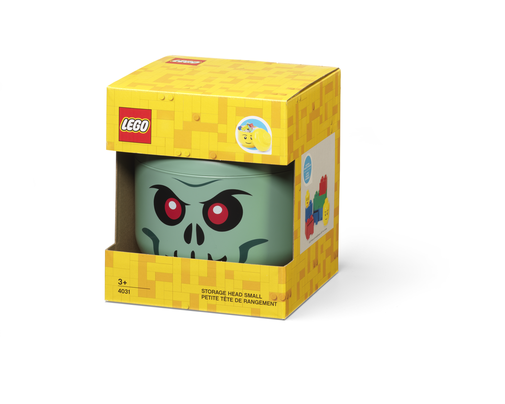 LEGO Set 5007888-1 Storage Head S (Sand Green Skeleton) (2022 Gear ...