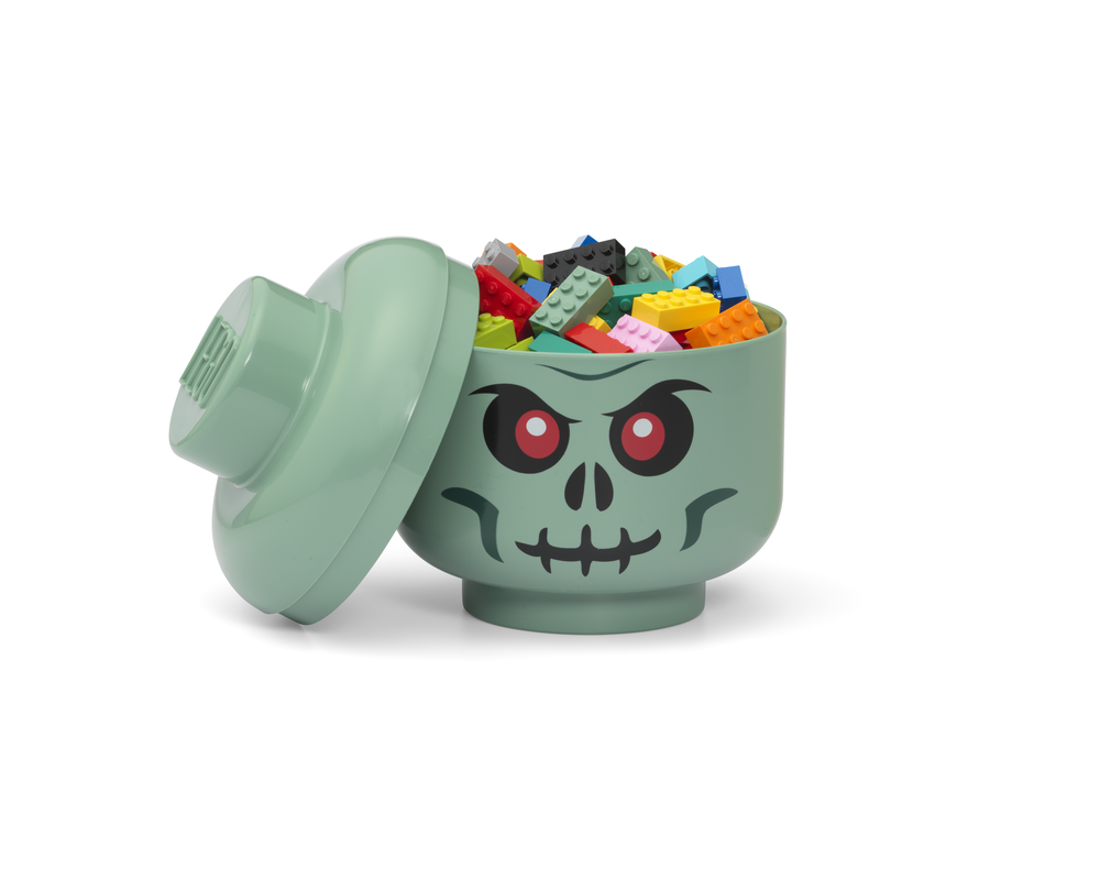LEGO Set 5007888-1 Storage Head S (Sand Green Skeleton) (2022 Gear ...