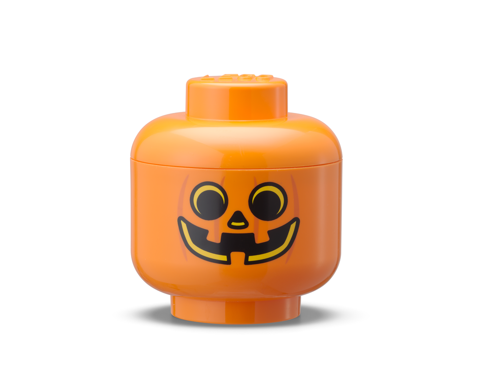 LEGO Set 5008082-1 Storage Head Mini (Pumpkin) (2023 Gear > Storage ...