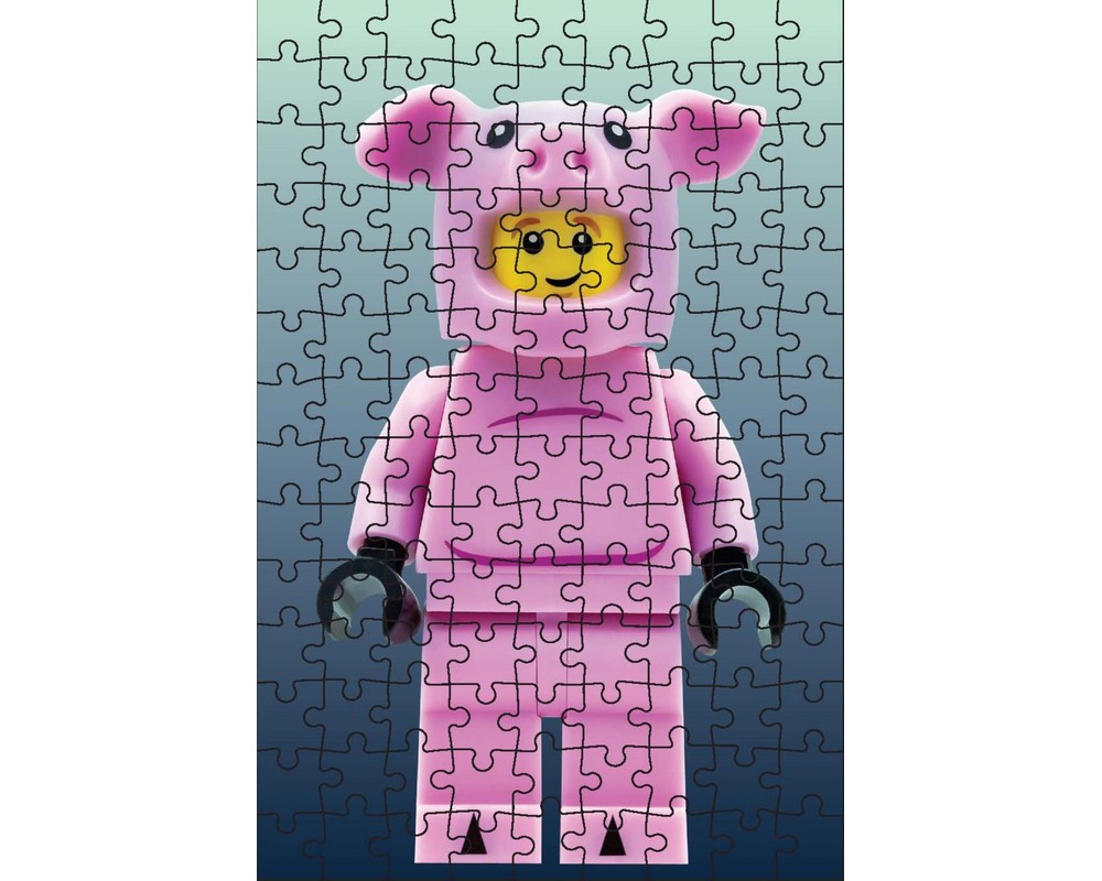 LEGO Set 5008129-1 Mystery Minifigure Mini Puzzle (Blue Edition) (2022 ...