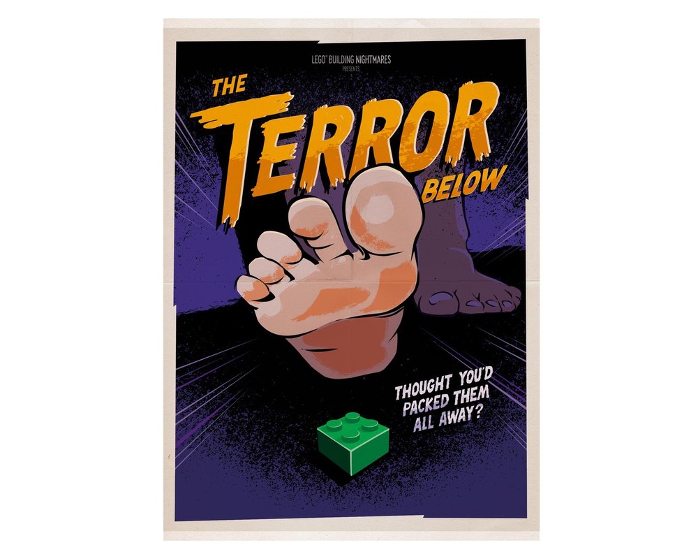 LEGO Set 5008238-1 The Terror Below Halloween Poster (2023 Gear > Posters and Art Prints ...