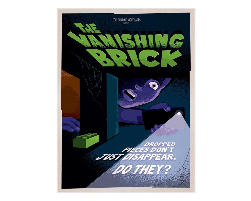LEGO Set 5008239-1 The Vanishing Brick Halloween Poster (2023 Gear ...