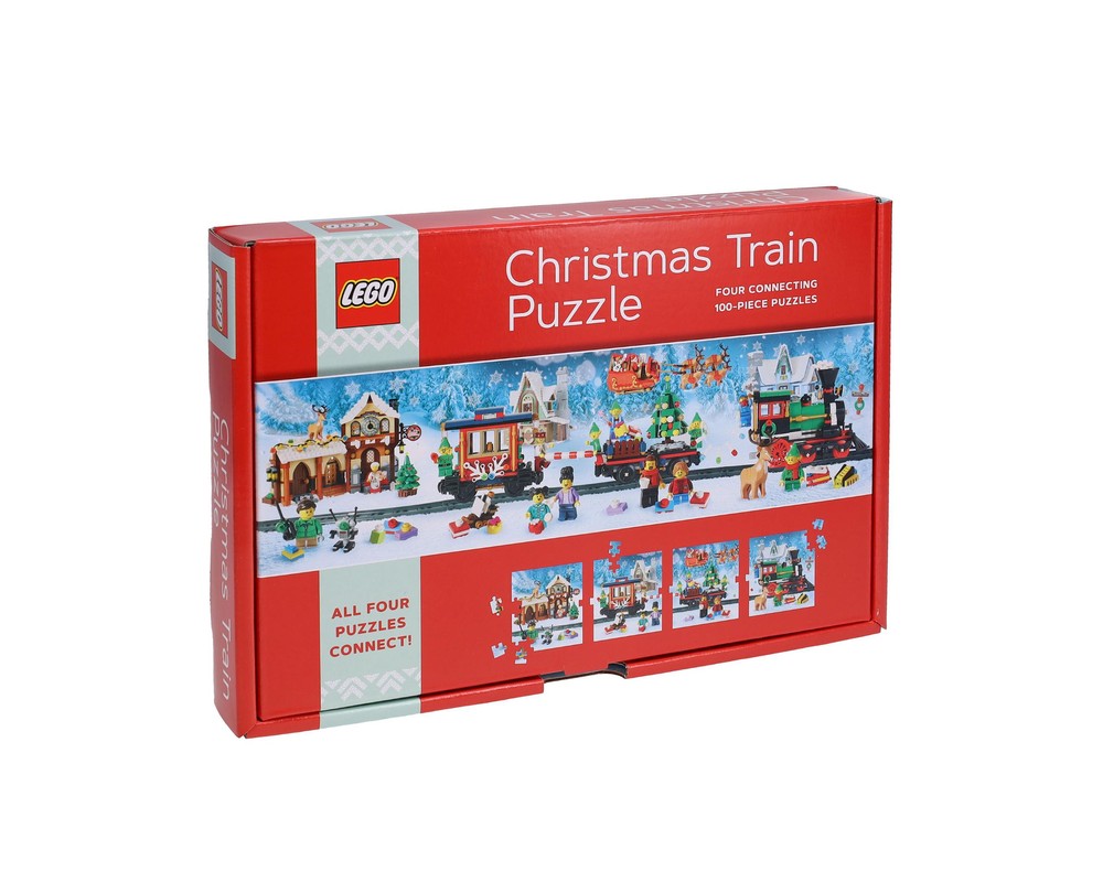 LEGO Set 5008258-1 Christmas Train Puzzle (2023 Gear > Tabletop Games ...