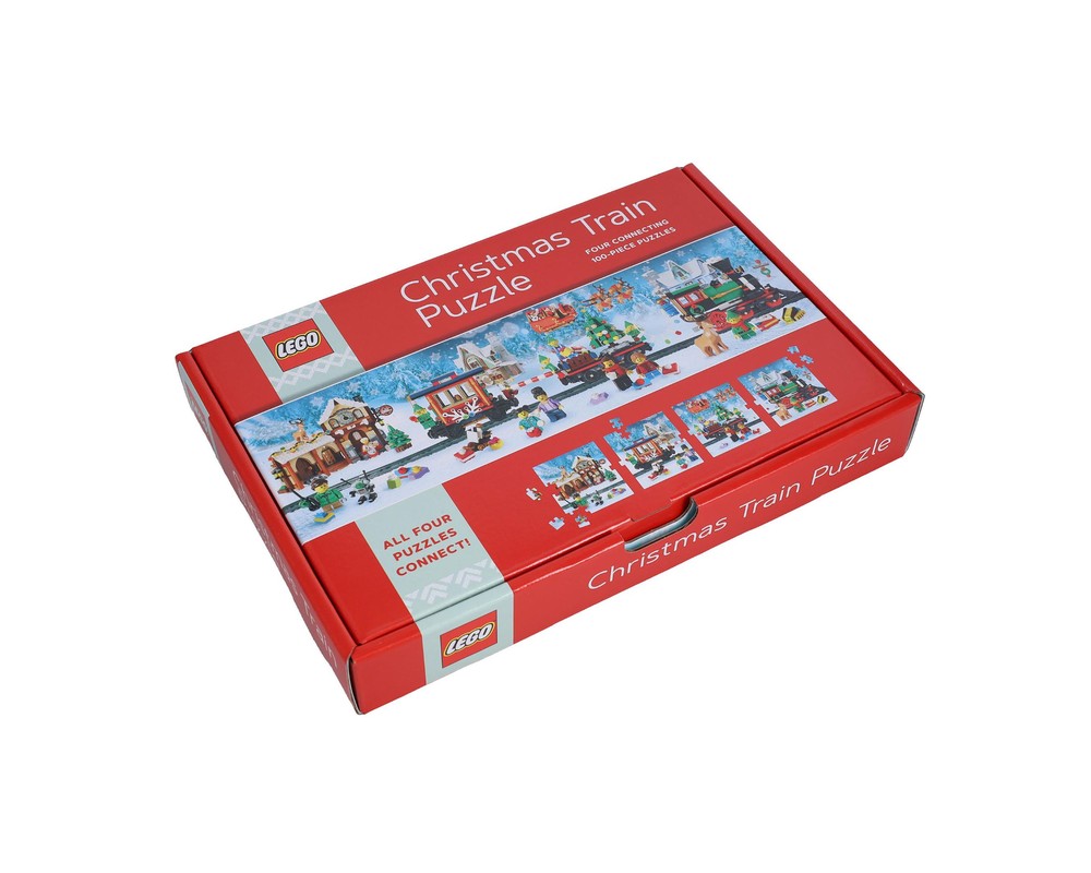LEGO Set 5008258-1 Christmas Train Puzzle (2023 Gear > Tabletop Games ...