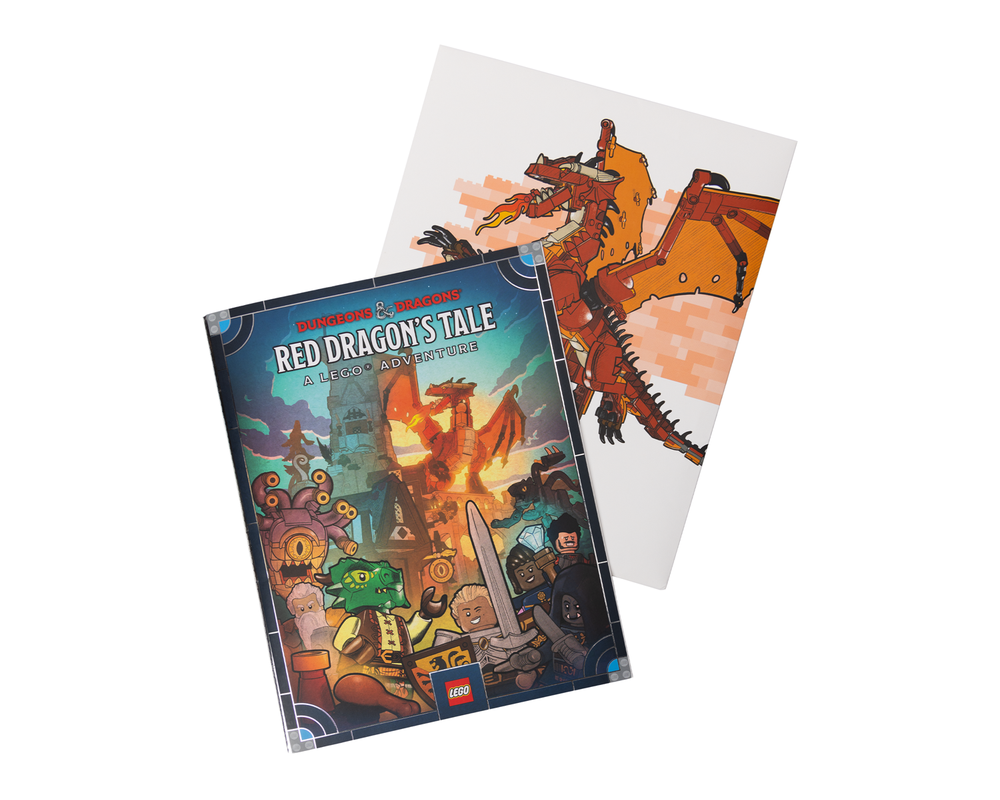 LEGO Set 5008827-1 Red Dragon's Tale – A LEGO Adventure (2024 Books ...