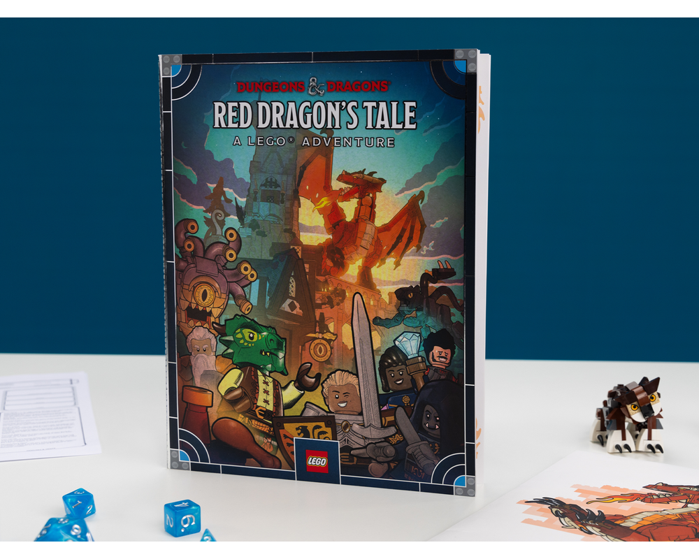 LEGO Set 5008827-1 Red Dragon's Tale – A LEGO Adventure (2024 Books ...