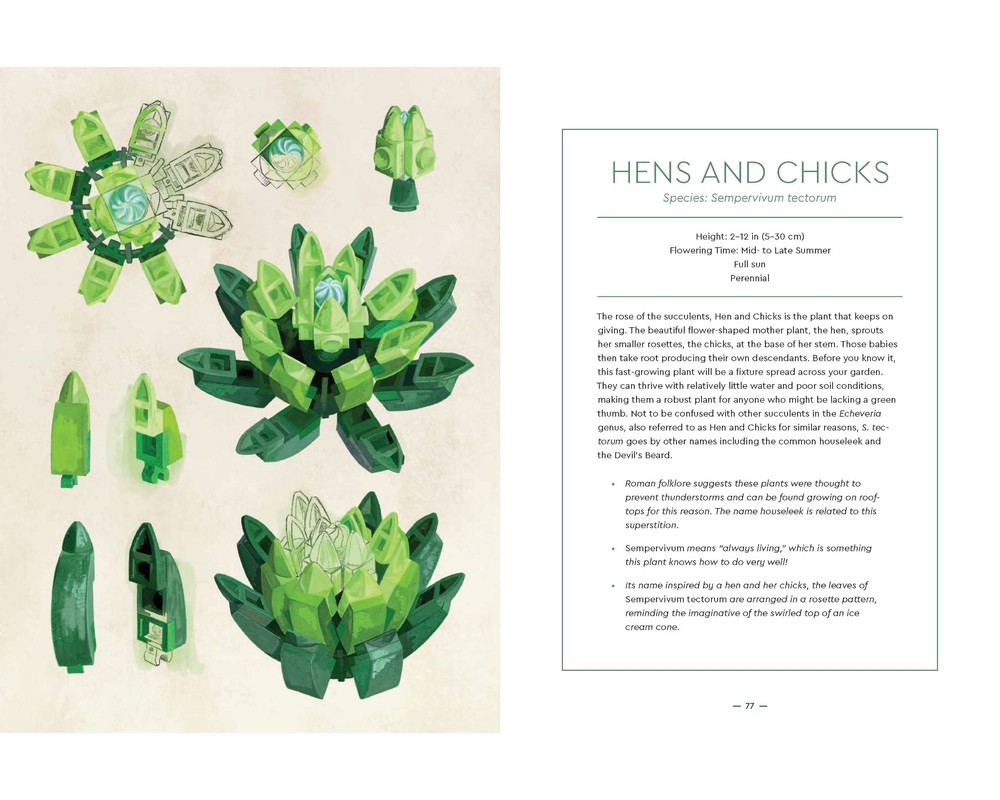 LEGO Set 5008877-1 Botanical Almanac: A Field Guide to Brick-Built ...