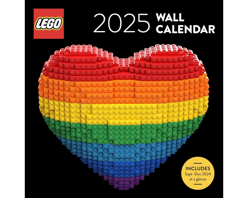 LEGO Set 5009038-1 2025 Wall Calendar (2024 Gear > Stationery and ...
