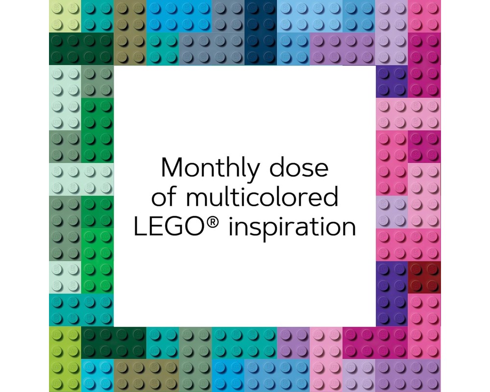 LEGO Set 5009038-1 2025 Wall Calendar (2024 Gear > Stationery and ...