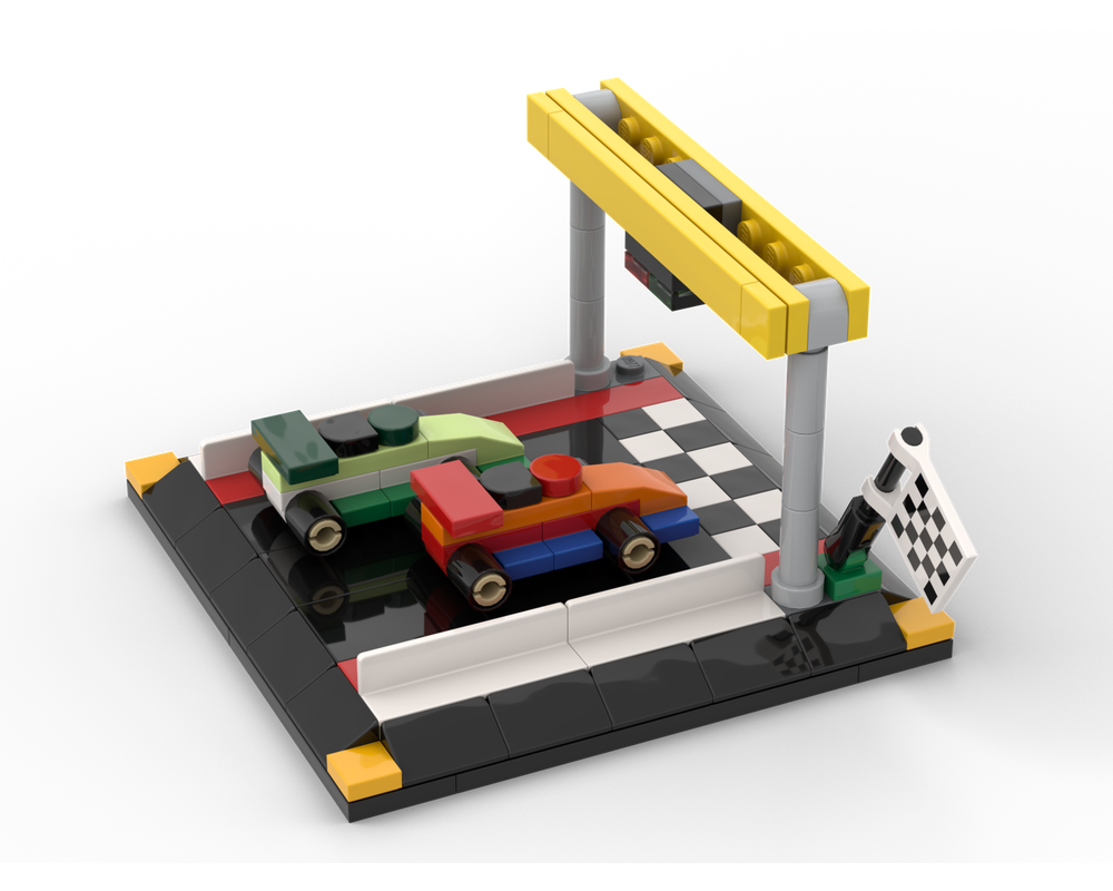 LEGO Set 5009123-1 F1 Speedway (2025 Promotional) | Rebrickable - Build ...