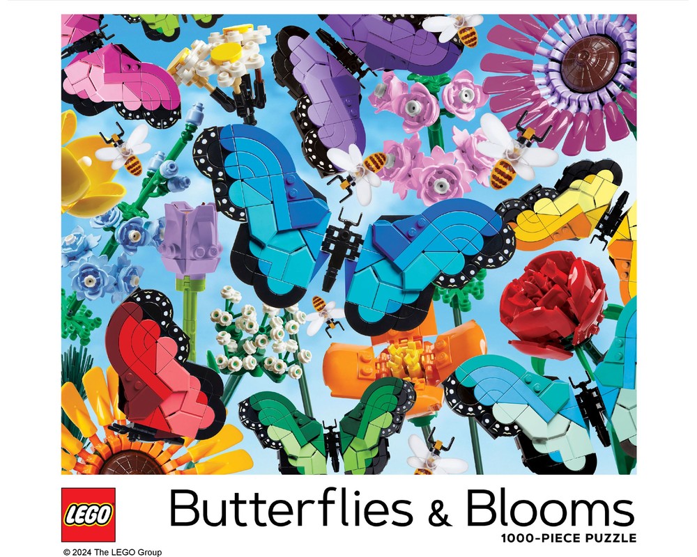 LEGO Set 5009302-1 Butterflies & Blooms Puzzle (2025 Gear > Tabletop ...