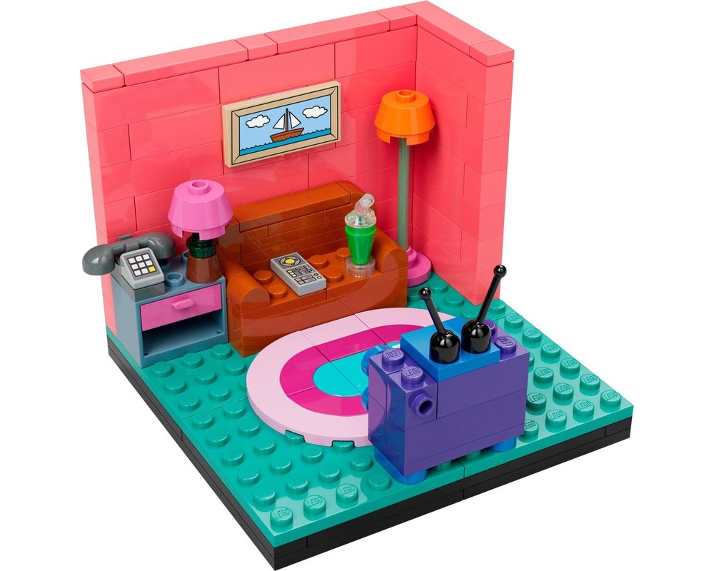 LEGO Set 5009325-1 The Simpsons Living Room (2025 Promotional ...