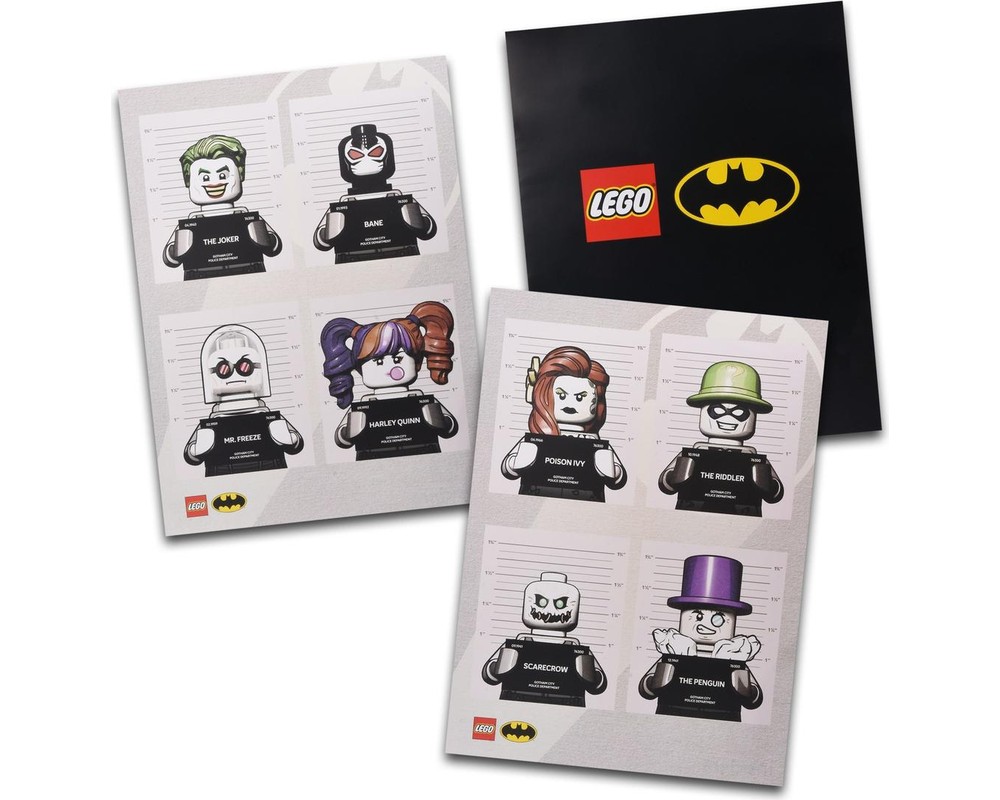 LEGO Set 5010010-1 LEGO Batman Rogues Gallery Posters (2025 Gear ...
