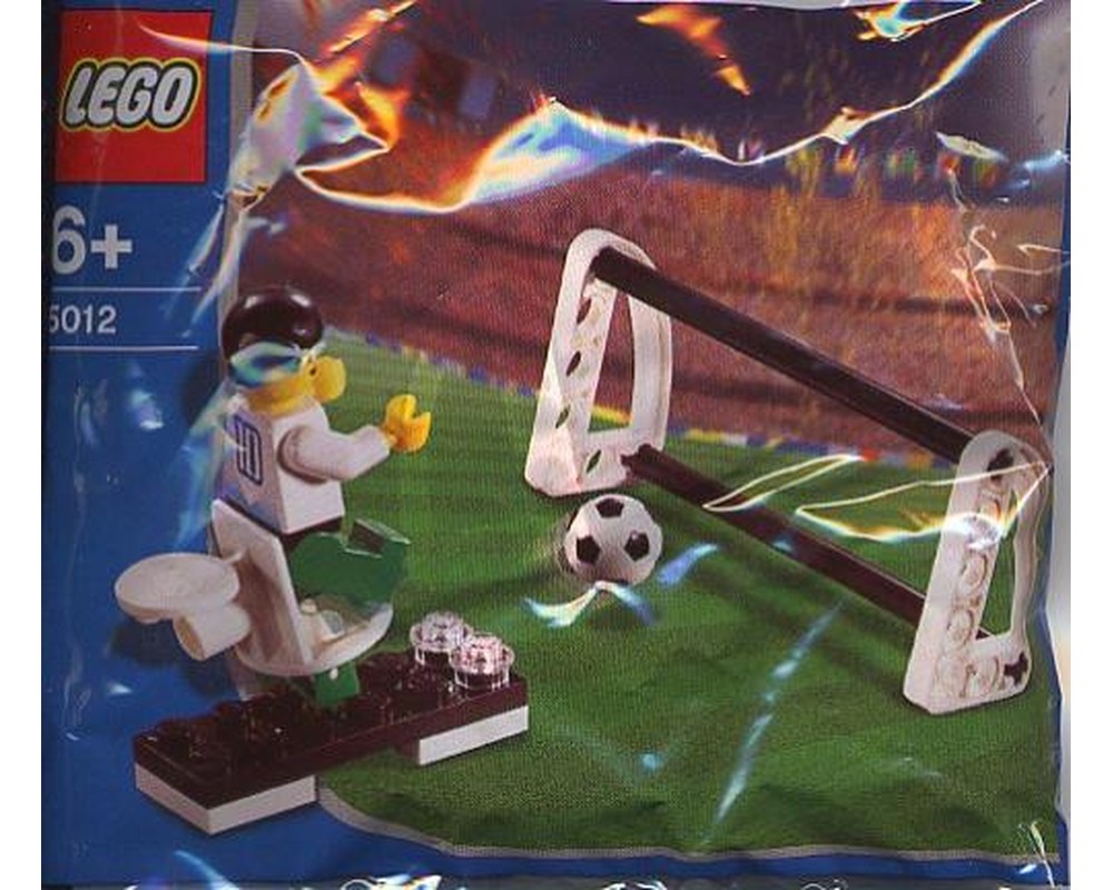 LEGO Set 5012-1 Soccer Player with Goal (2003 Sports > Soccer ...
