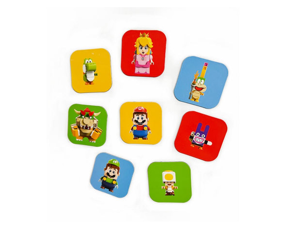LEGO Set 5060373574510-1 Super Mario Magnets (2024 Gear > Magnets ...