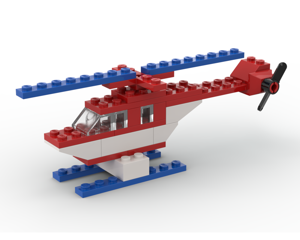 LEGO Set 507-1-s2 Helicopter (1987 Universal Building Set > Basic) | Rebrickable - Build with LEGO